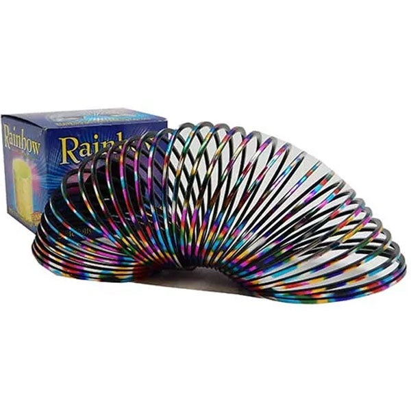 Rainbow Slinky Magic Spring – Yellow Zebra