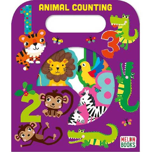 Melon Books - Animal Counting – Yellow Zebra