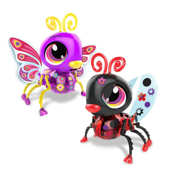 Build A Bot - Twin Pack - Ladybug & Butterfly – Yellow Zebra
