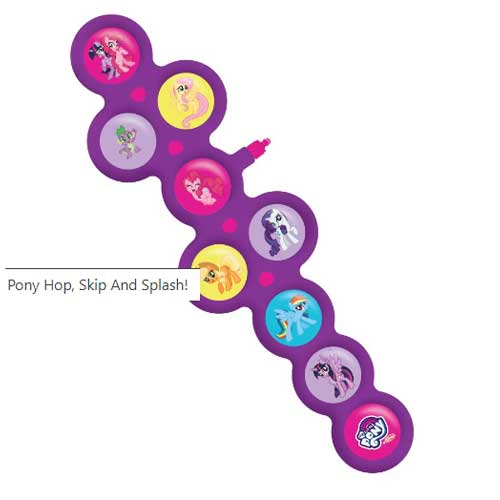 Wahu - Hop Skip Splash - My Little Pony – Yellow Zebra