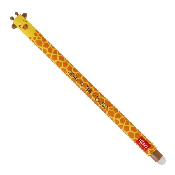 Legami - Erasable Pen - Giraffe - Black Ink – Yellow Zebra
