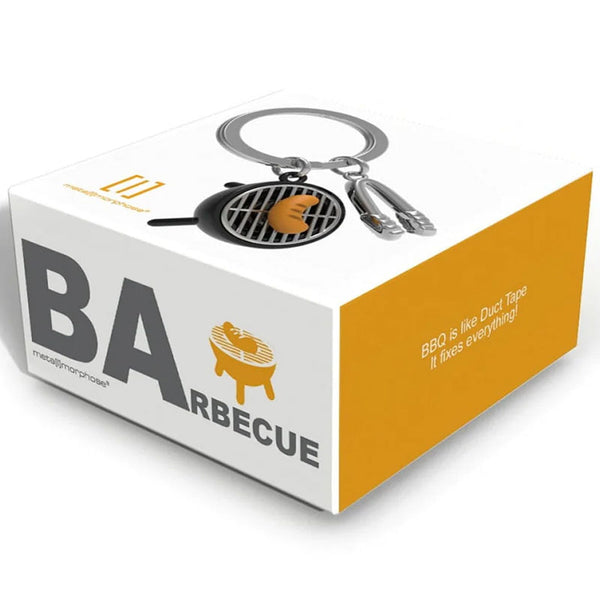 Meta Morphose - Keychain - Barbecue & Tongs – Yellow Zebra