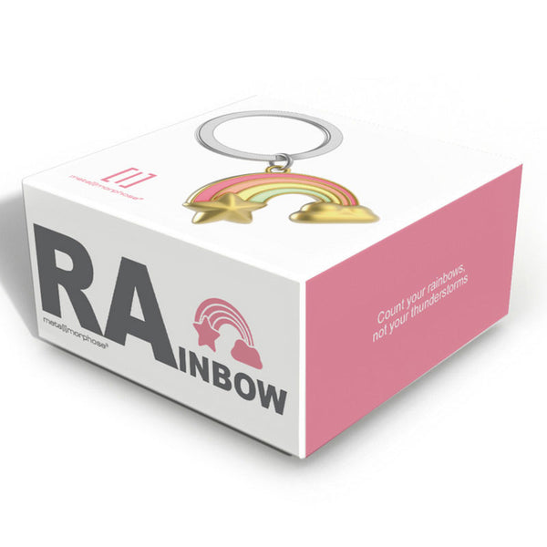 Meta Morphose - Keychain - Rainbow – Yellow Zebra