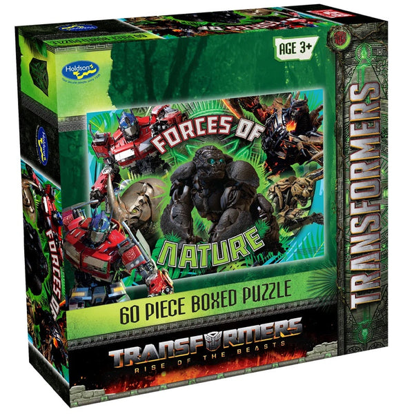 Transformers - 60 Piece Puzzle - Forces Of Nature – Yellow Zebra