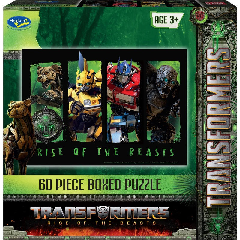 Transformers - 60 Piece Puzzle - Rise of the Beasts – Yellow Zebra