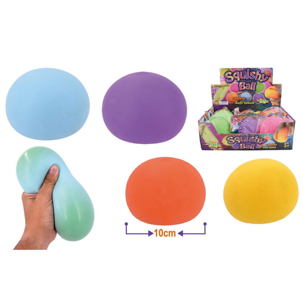Large Squishy Ball - Assorted Colours – Yellow Zebra