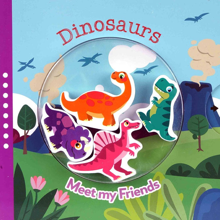 Meet My Friends - Dinosaurs – Yellow Zebra