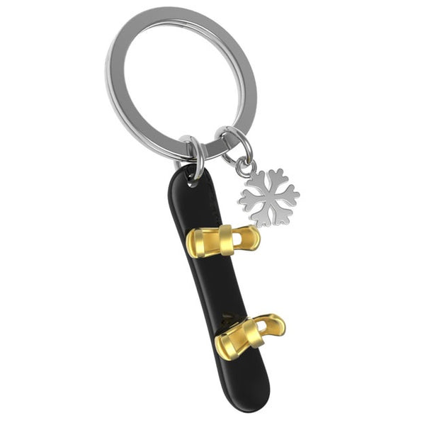 Metalmorphose - Keychain - Snowboard – Yellow Zebra