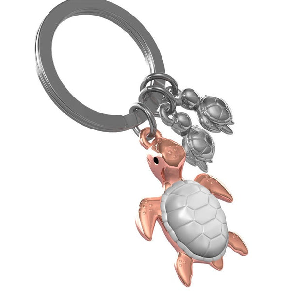 Metalmorphose - Keychain - Turtle – Yellow Zebra