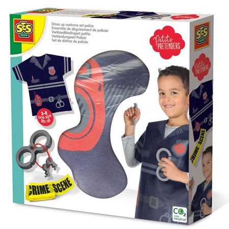 SES - Dress Up - Police – Yellow Zebra