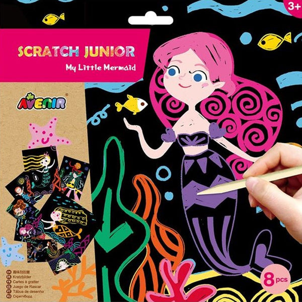 Scratch - Little Mermaid – Yellow Zebra