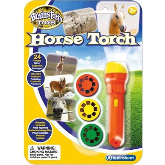 Horse Torch & Projector – Yellow Zebra