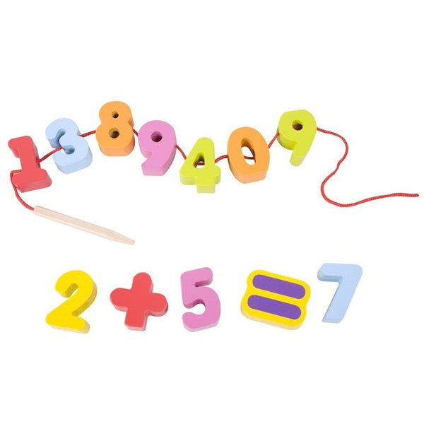 Threading Beads - Numbers – Yellow Zebra
