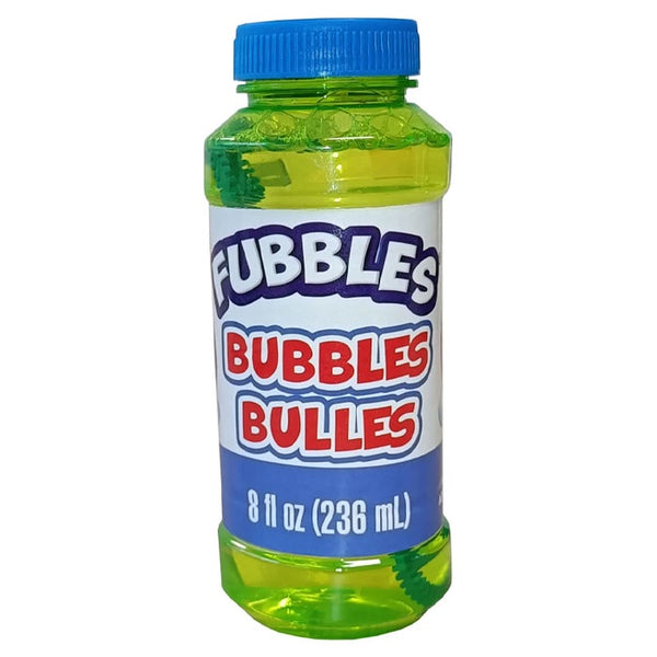 Fubbles - Bubble Solution - 236mls – Yellow Zebra